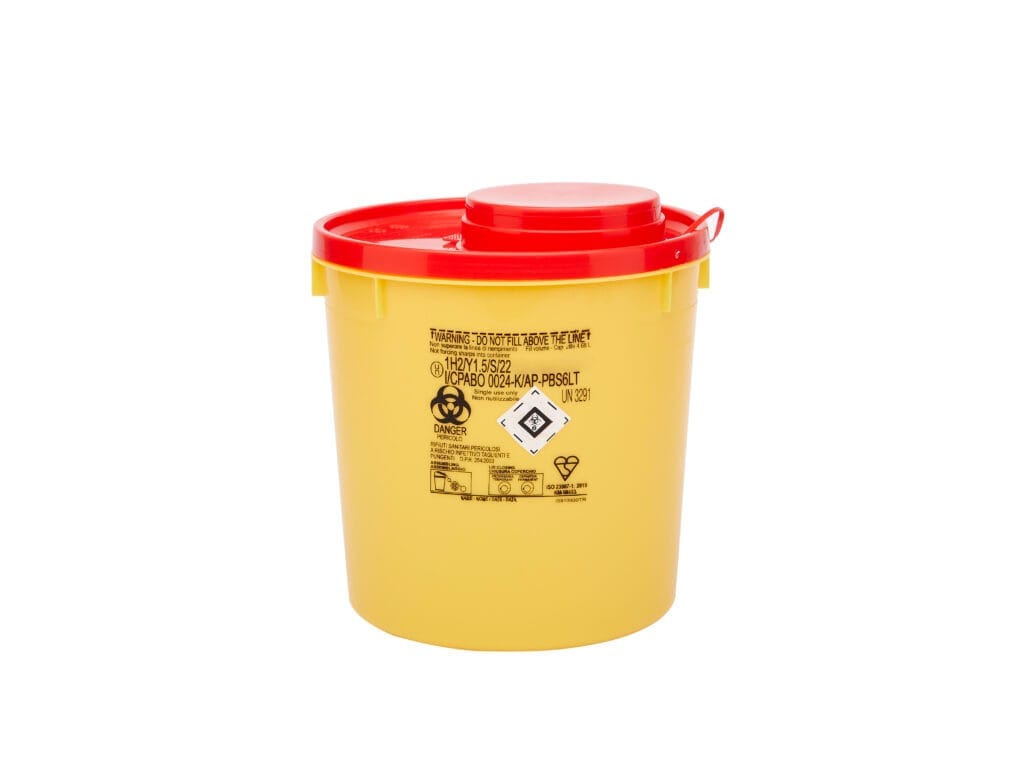 Sharps Disposal Containers and Bins | Origin Pharma Packaging