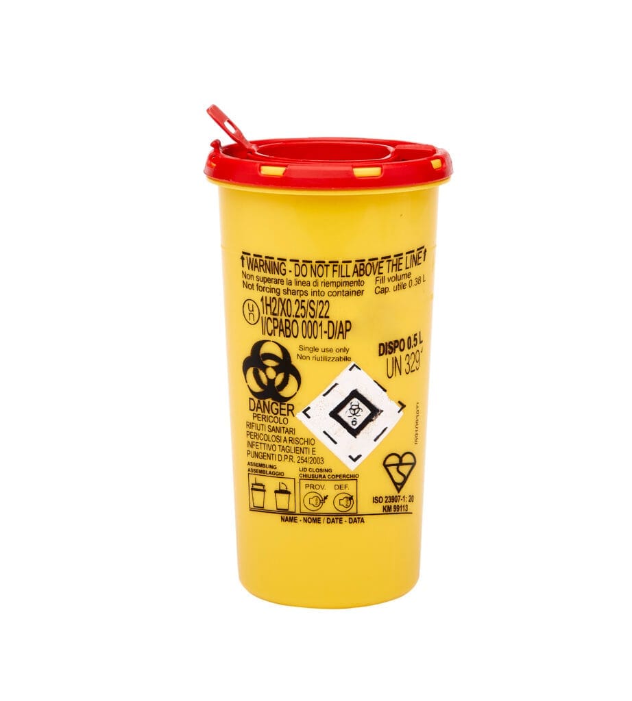 Sharps Disposal Containers and Bins | Origin Pharma Packaging